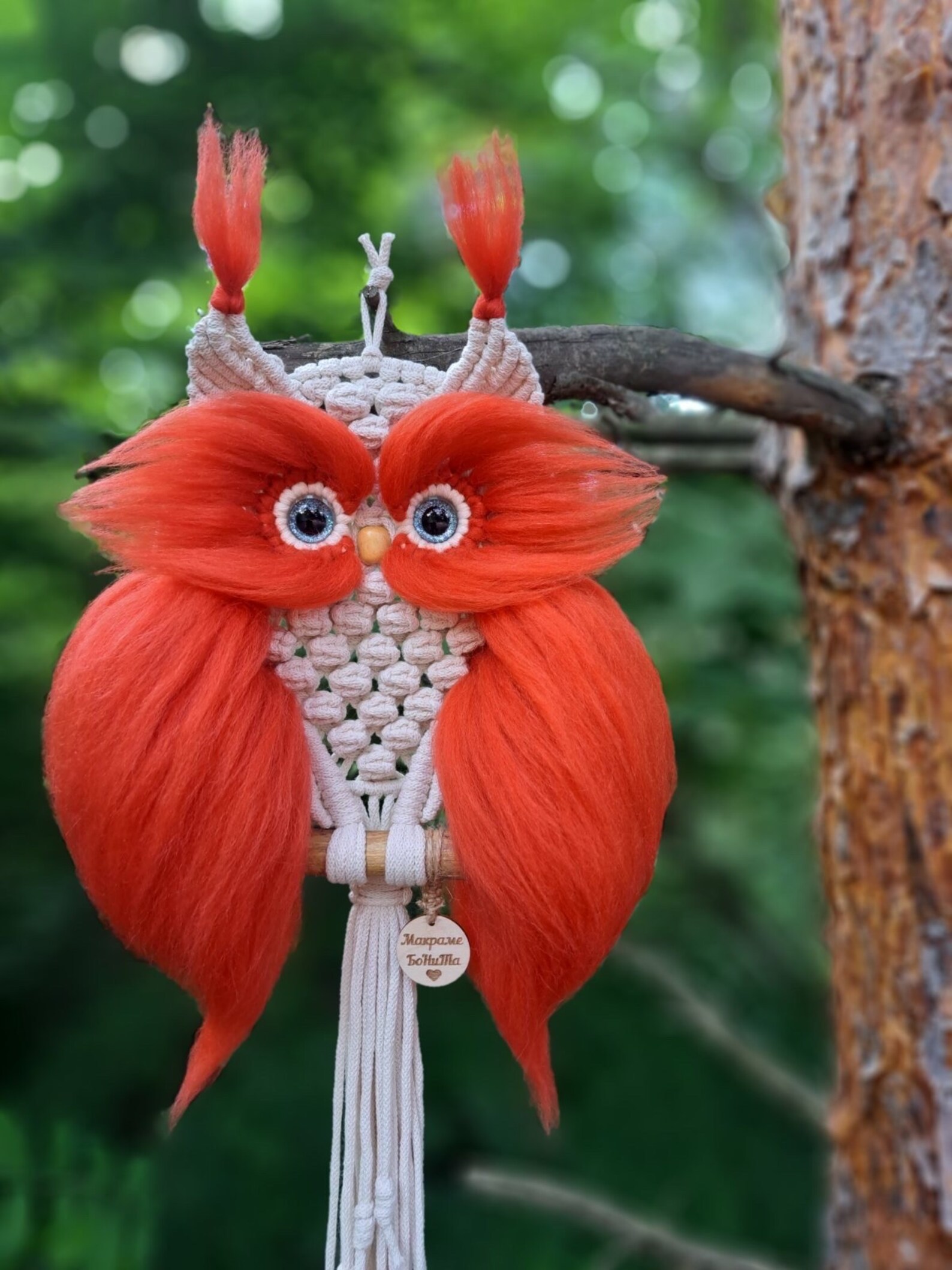 White Macramé Owl| Macrame Owl Kit| Housewarming Gift| Wall Hanging Owl ...