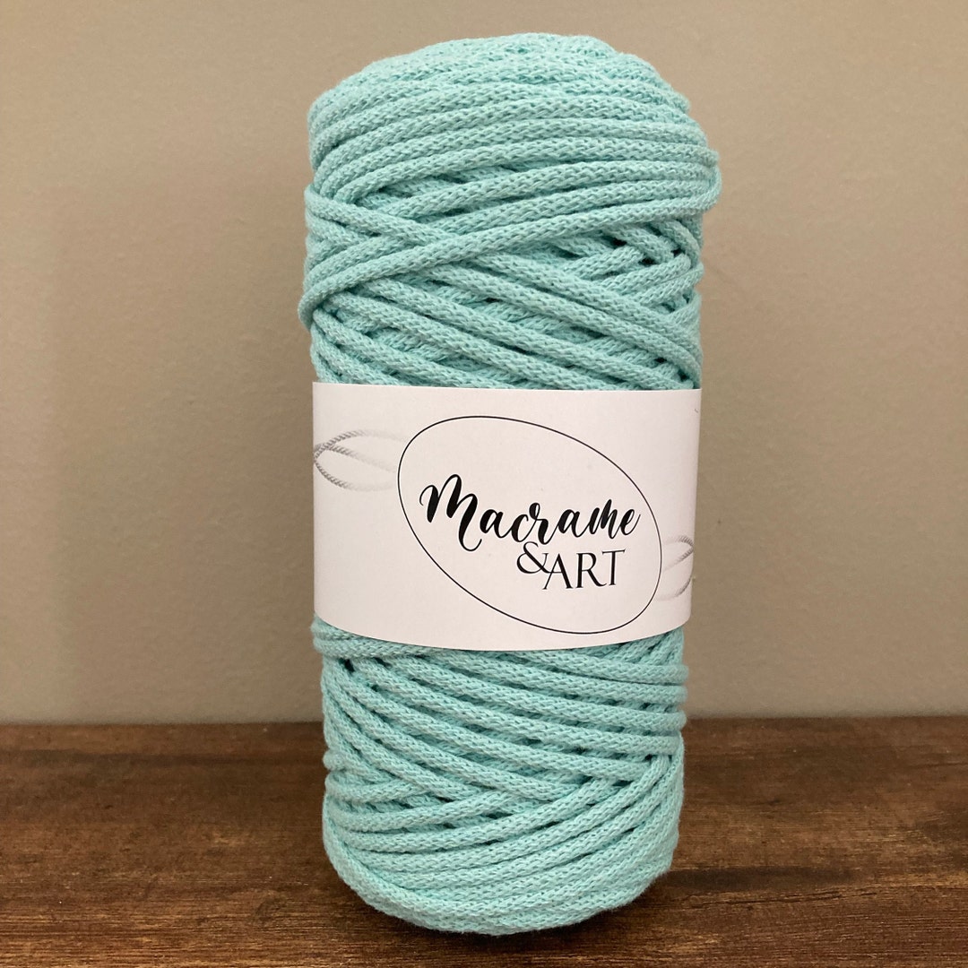 3 Mm 100 M 328.08 Ft Braided Cotton Cord Braided Cotton Rope Macrame ...