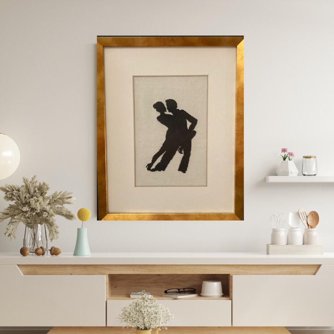 Couple Dancers Digital Counted Cross Stitch Pattern, Cross Stitch PDF ...