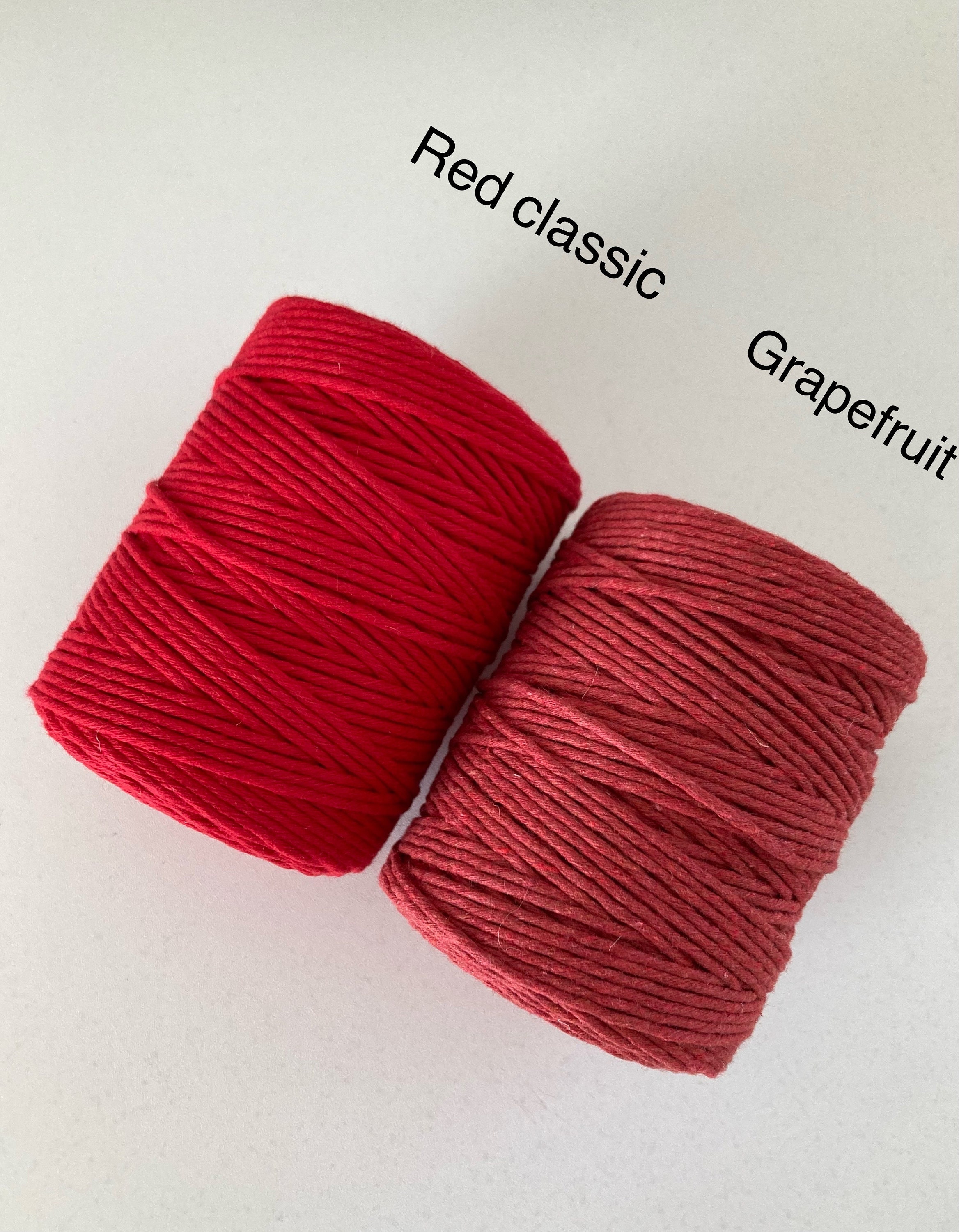 Macrame Cord 2mm 150m (164.04 Yd)| Macrame Cotton Single Strand|twisted ...