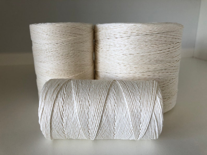 1mm LINEN Thread-white and Natural Color , 500 G (flax Polish, Non ...