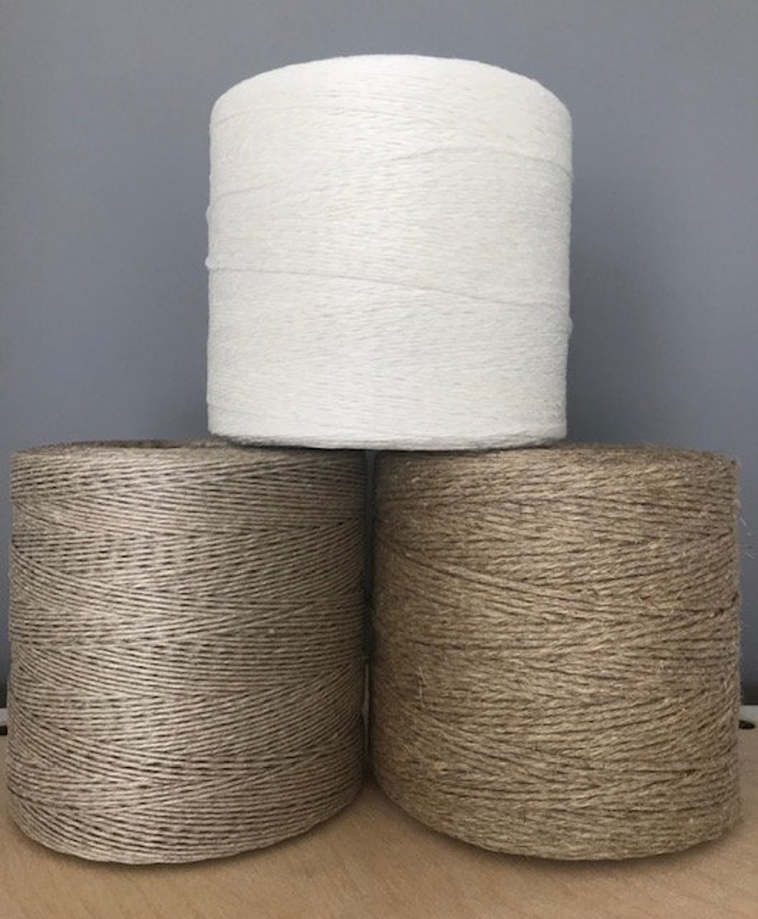 1mm LINEN Thread-white and Natural Color , 500 G flax Polish, Non ...