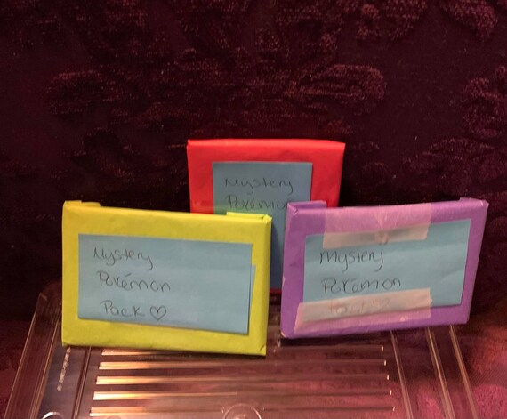 Custom Pokemon Packs - Etsy
