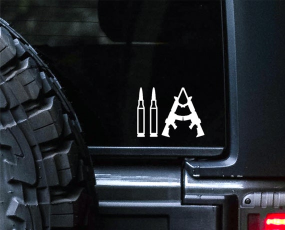 2A Bullet Vinyl Decal Sticker / 2nd Amendment / Gun Rights - Etsy
