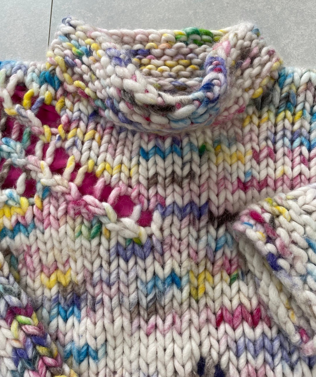 Multi-coloured Jumper - Etsy UK