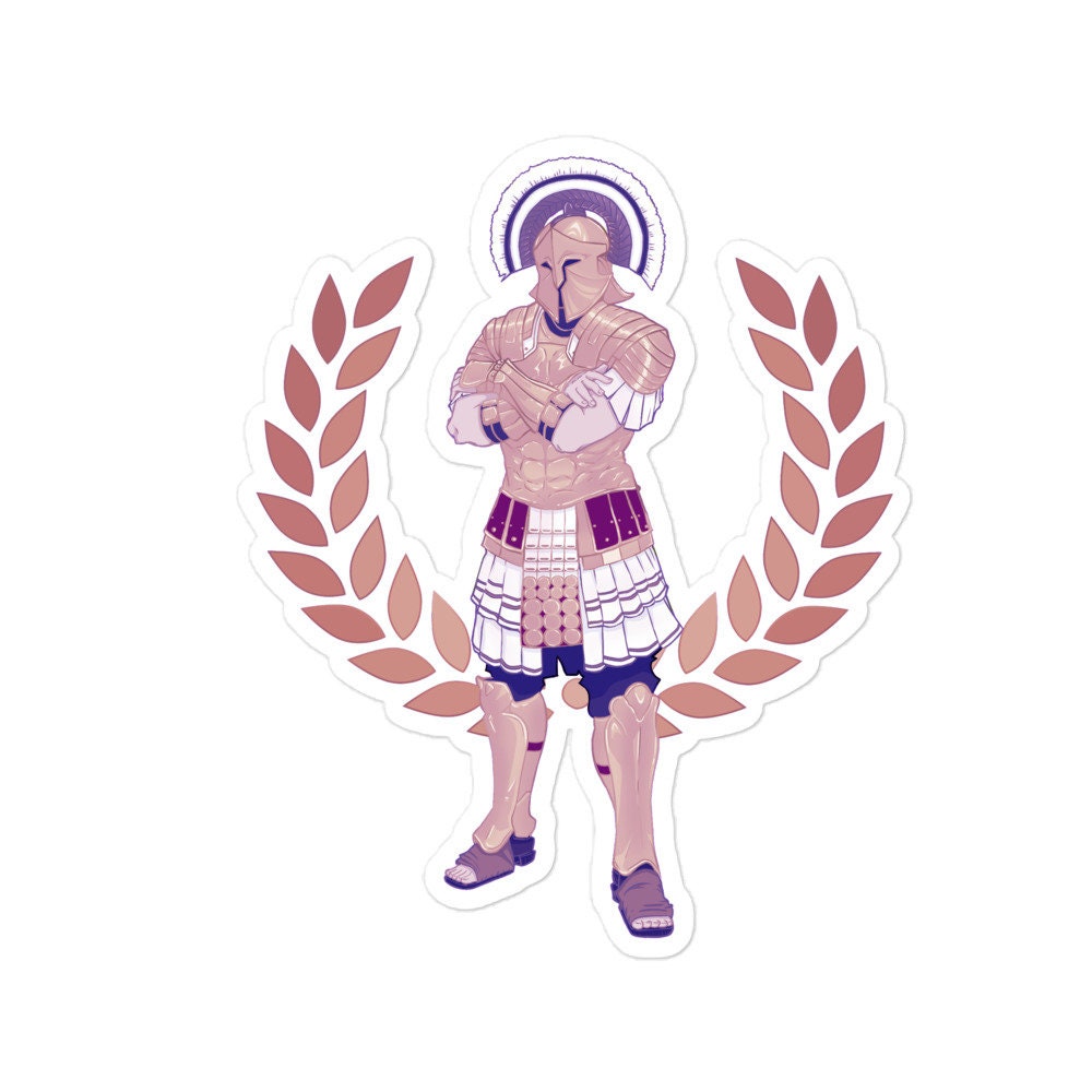 Centurion Wreath Sticker - Etsy