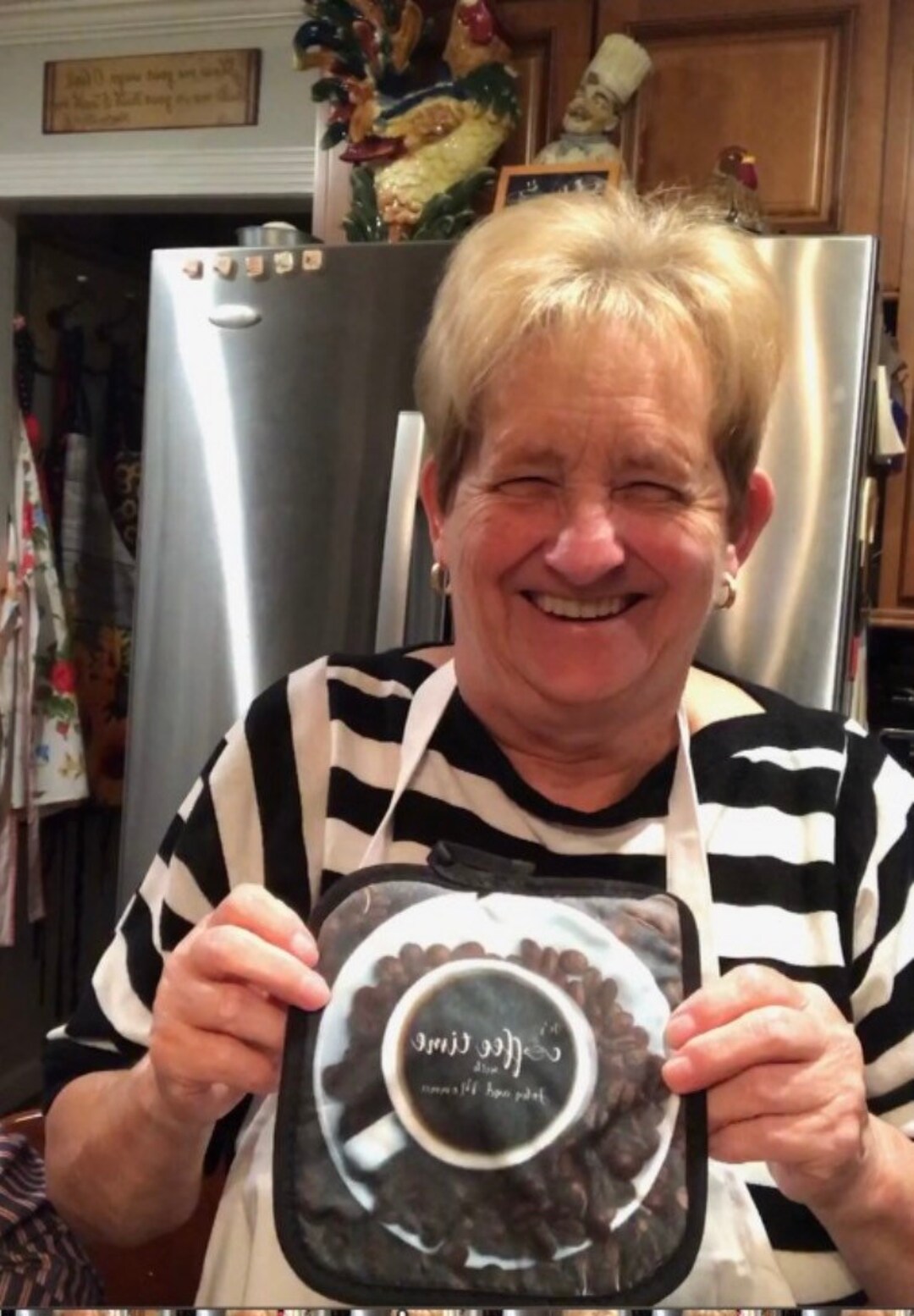 John and Momma Potholder - Etsy