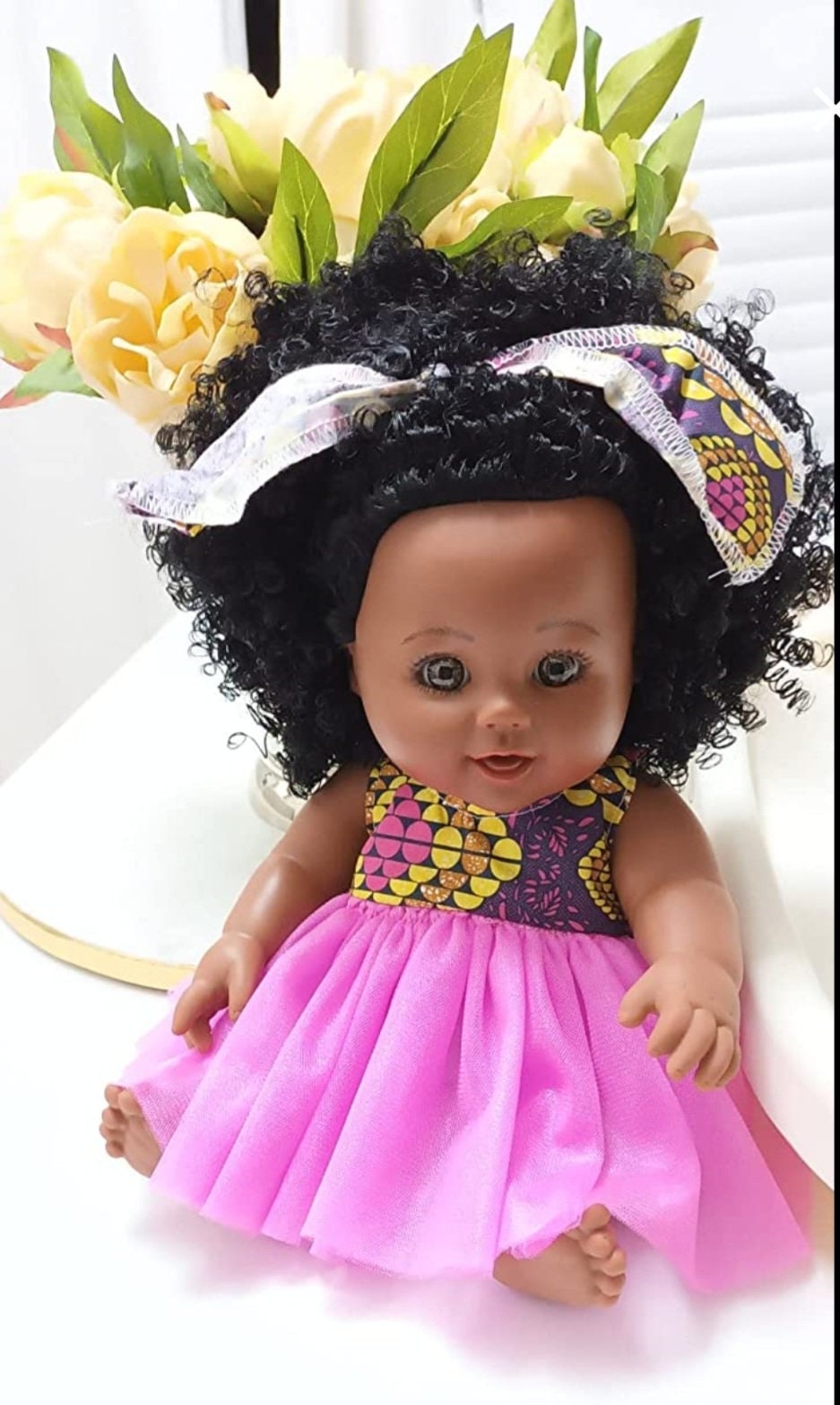 African Black Doll for Children 30 Cm Toy to Give as a Christmas or ...