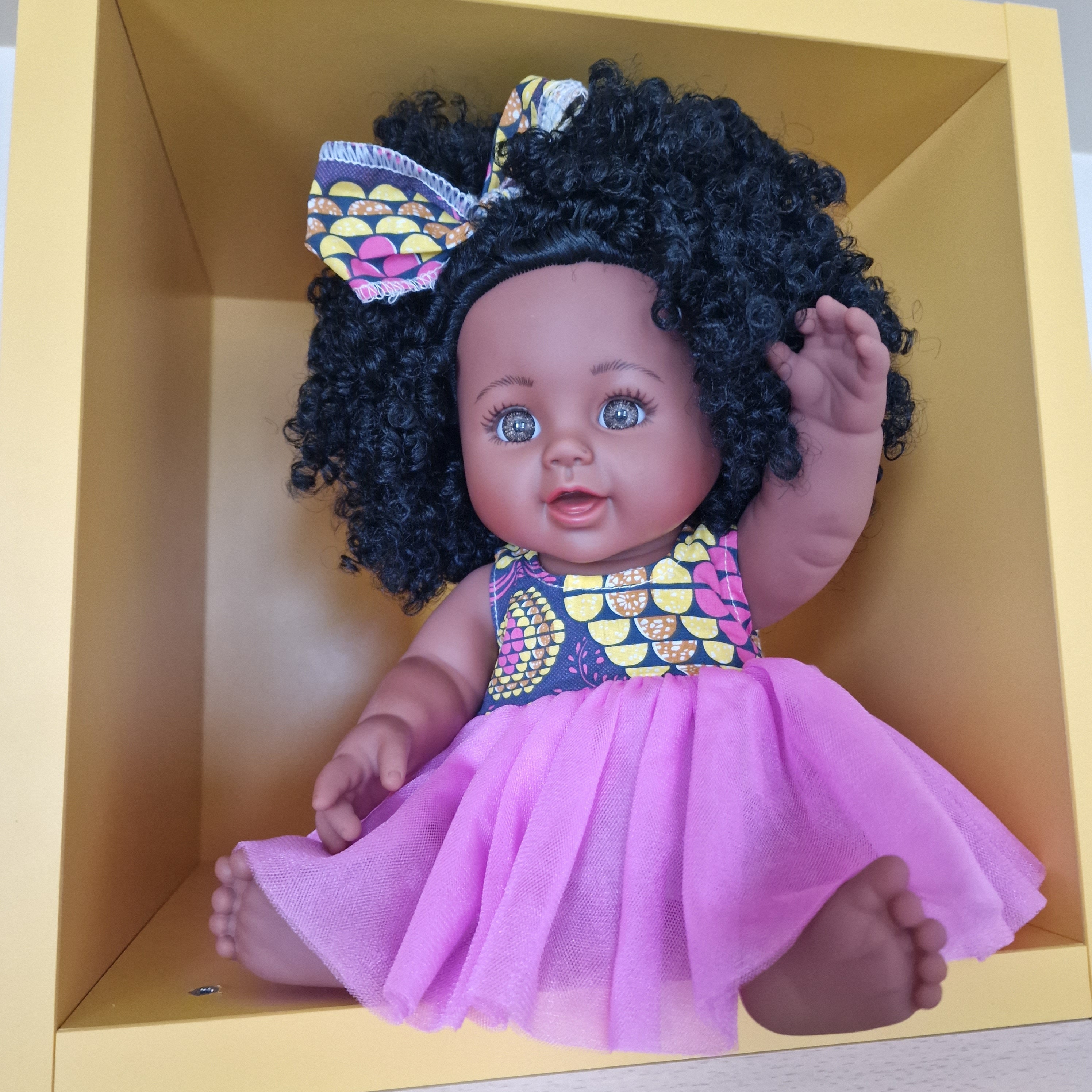 African Black Doll for Children 30 Cm Toy to Give as a Christmas or ...