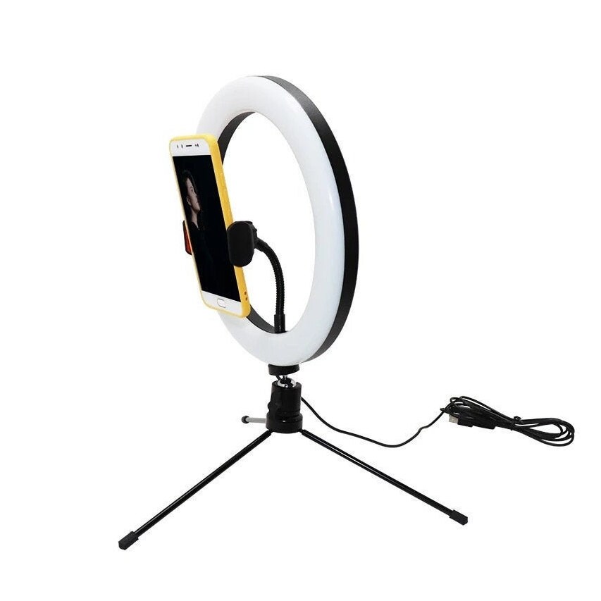 10.2 LED Ring Light With Desktop Stand Live Streaming, Tiktok Videos ...