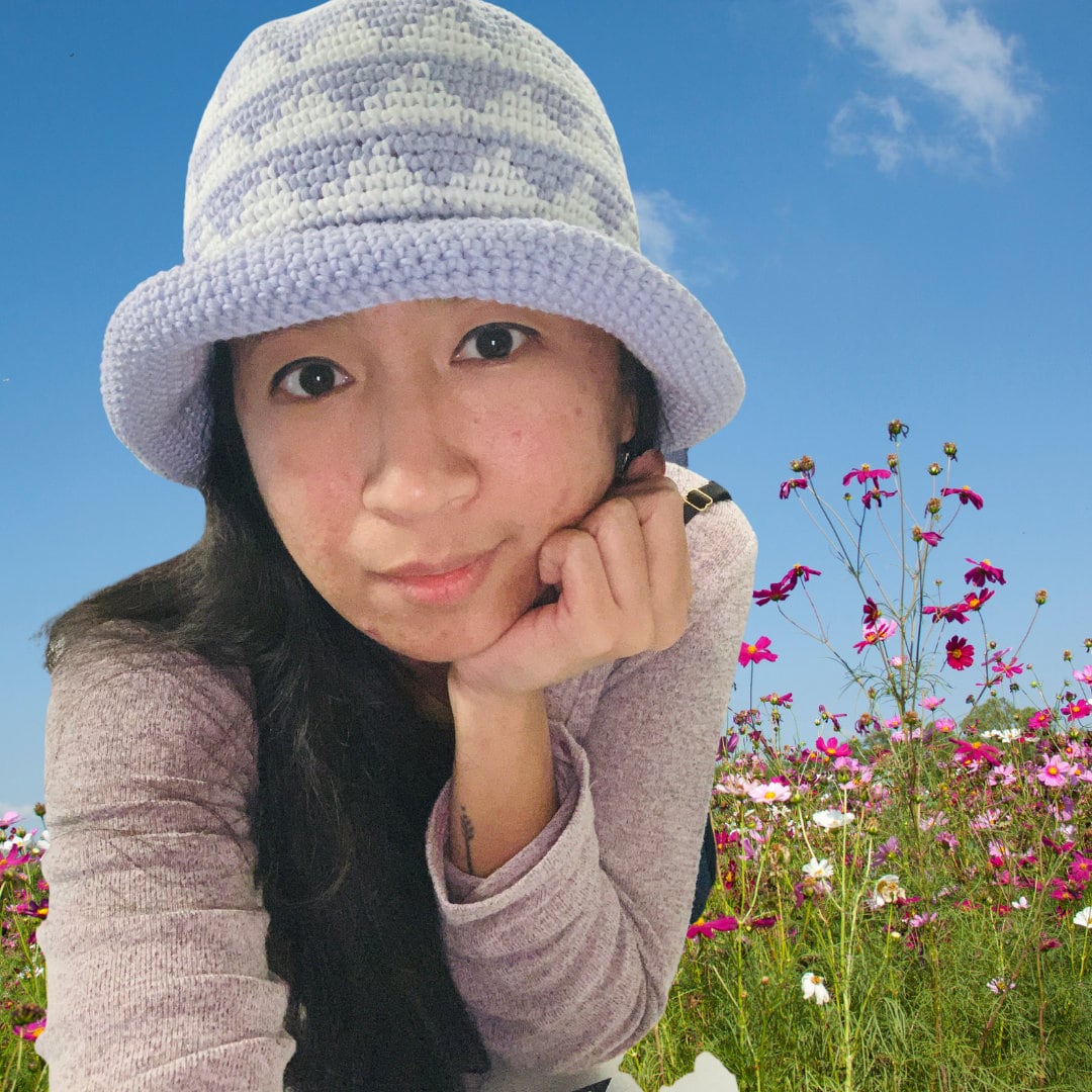 Designed Crochet Bucket Hat Yarn Bucket Hat Cute Bucket Hat - Etsy