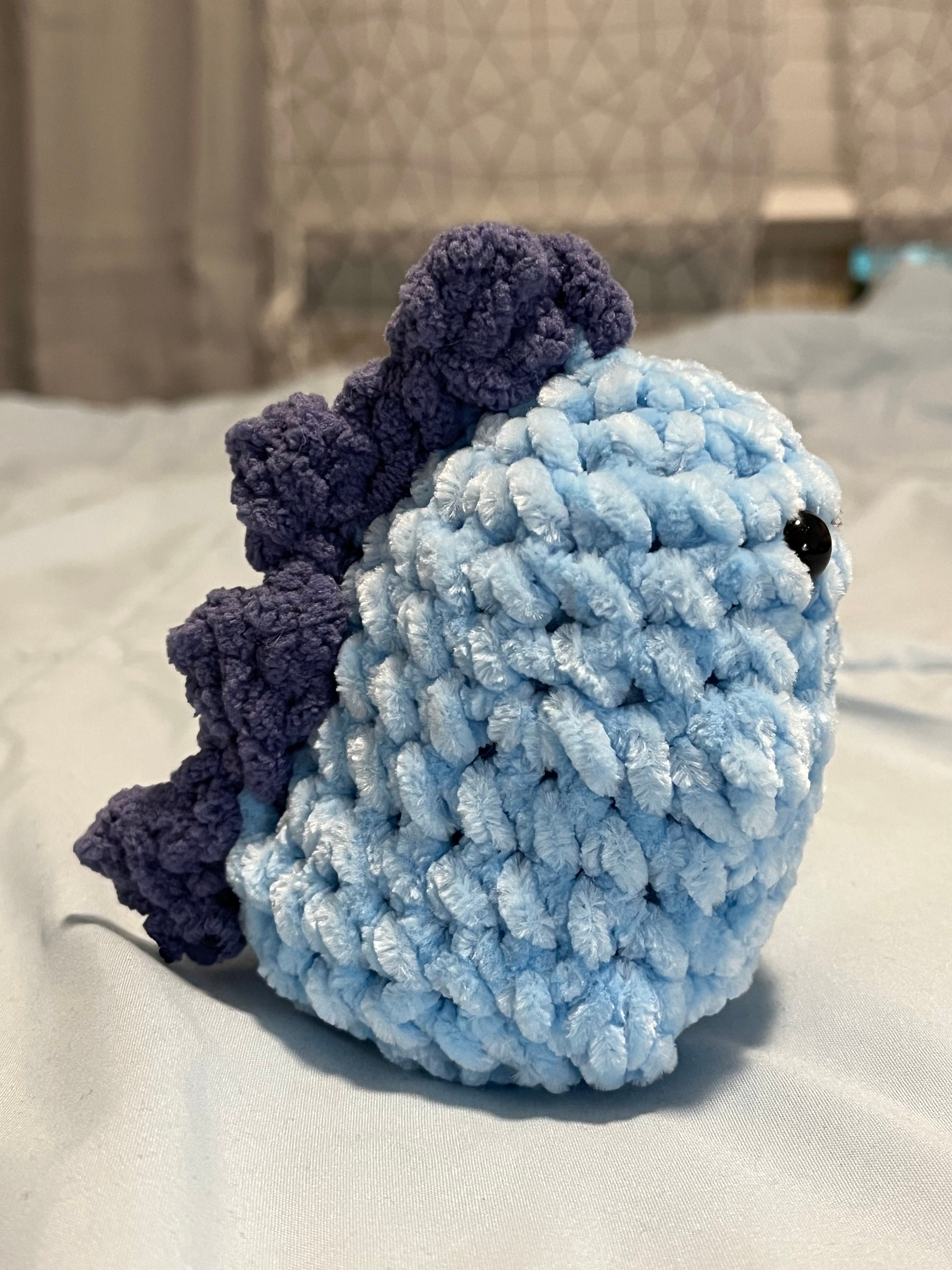 Small Amigurumi Dino| Amigurumi Plushie | Handmade Crochet Dinosaur ...