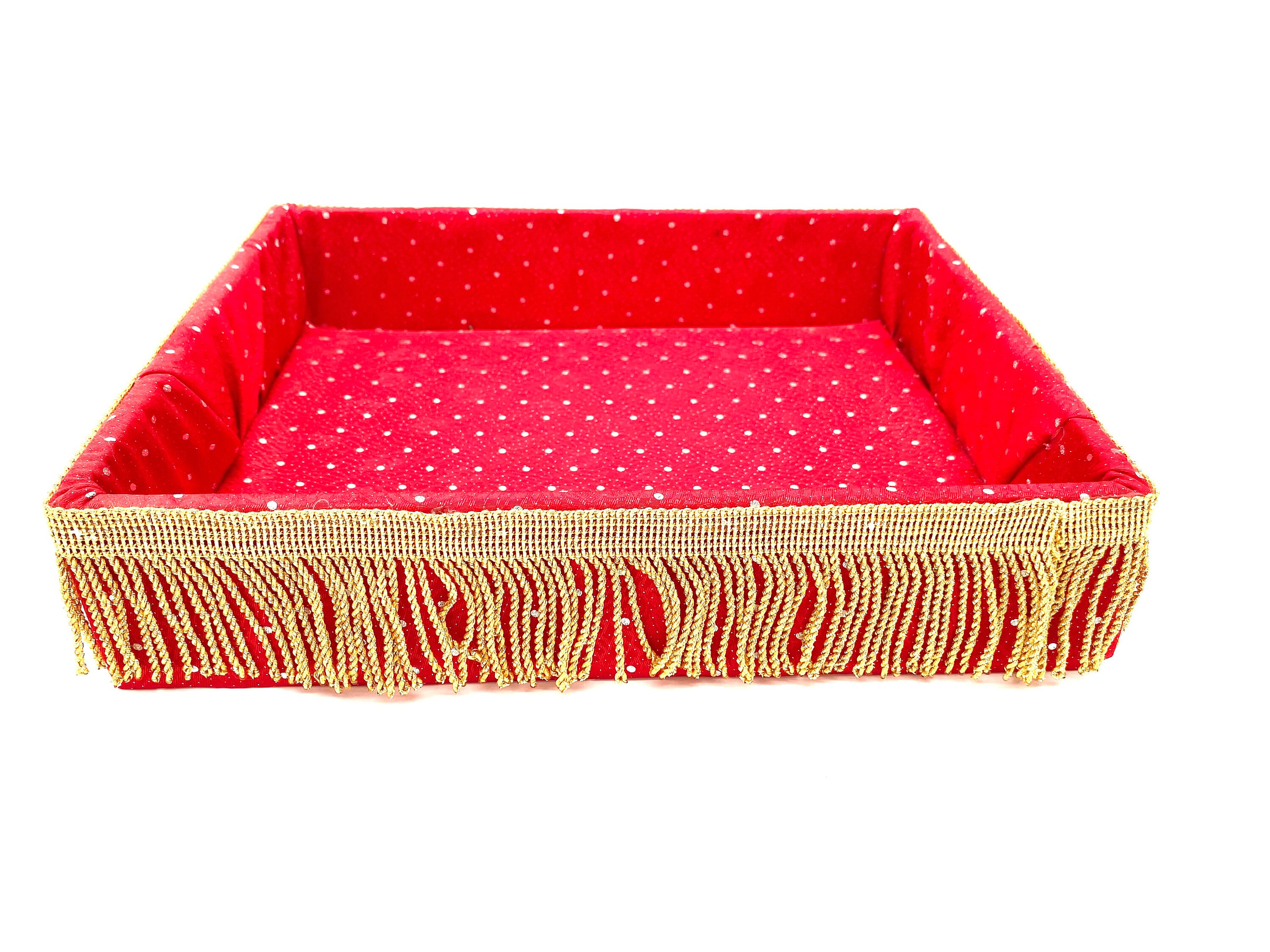 Red wedding tray | Etsy