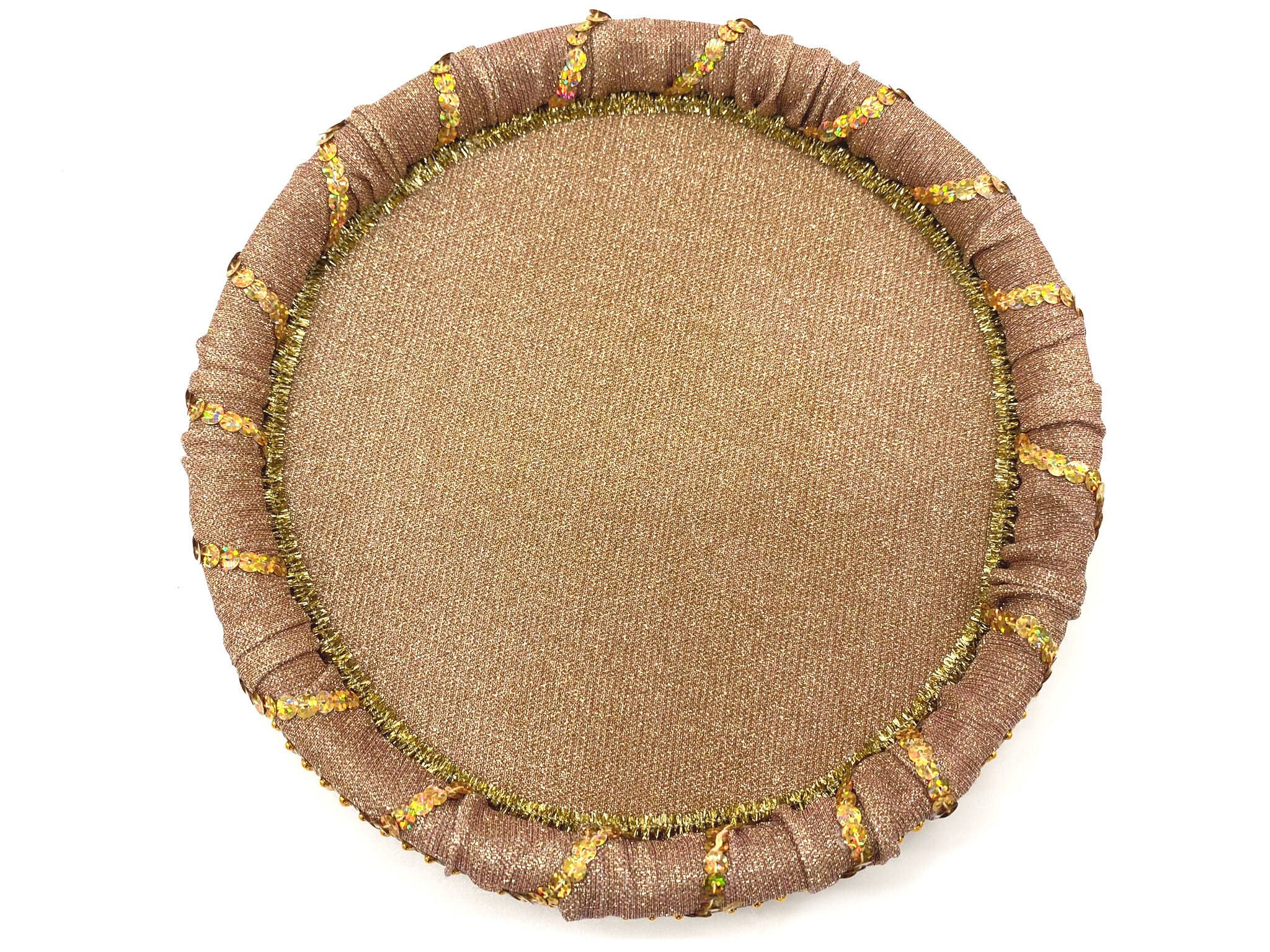 Gold Tray Basket Wedding Indian Mendhi Nikkah Shaadi Bracelet Holder ...