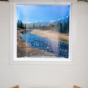Window Well Scene-river - Etsy