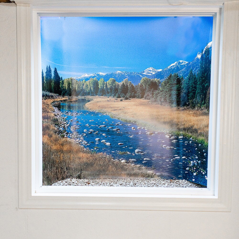 Window Well Scene-river - Etsy