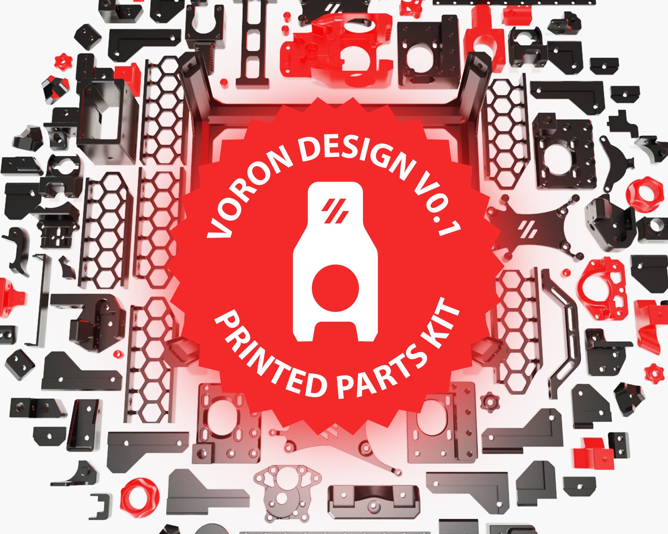 Voron V0.1 Printed Parts Kit - Etsy