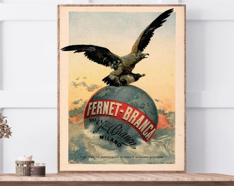 Fernet Branca Print - Etsy