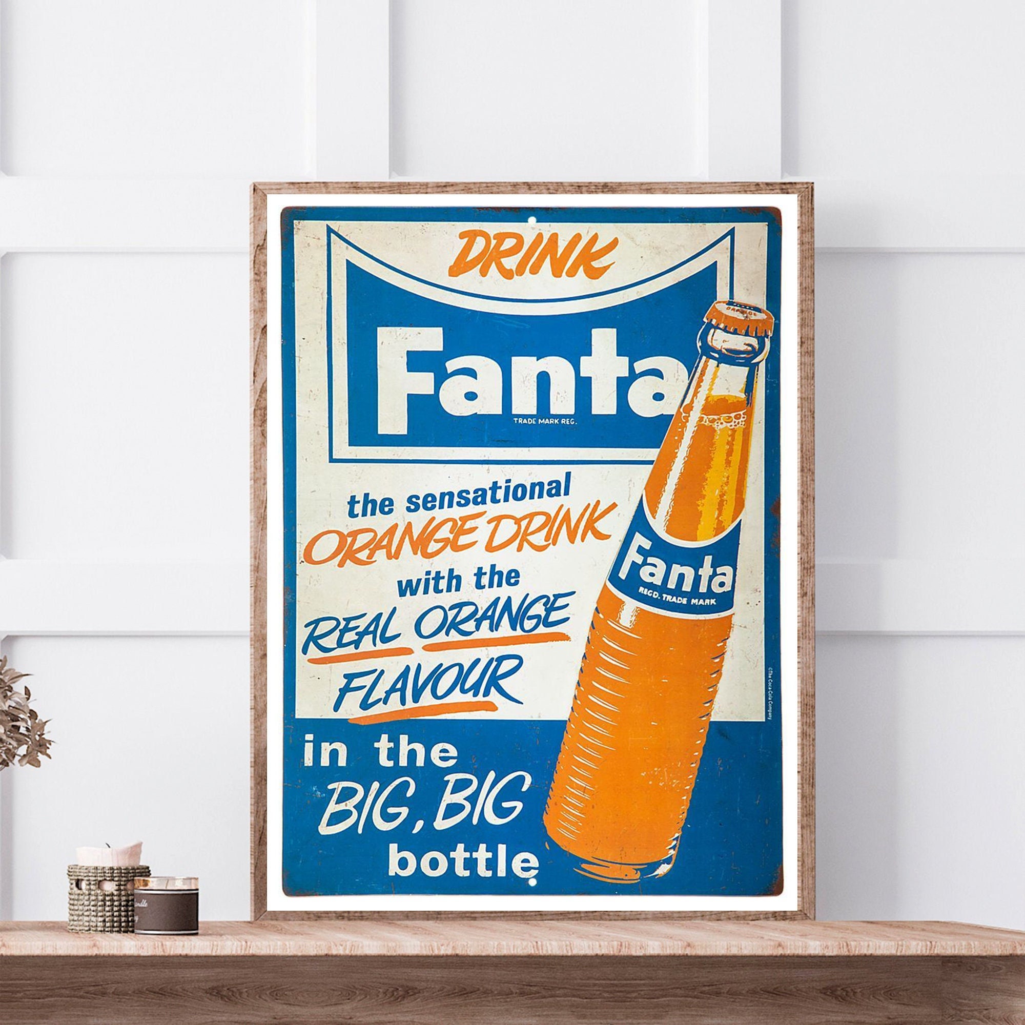 Fanta Printable Advertising Fanta Vintage Wall Art - Etsy Canada