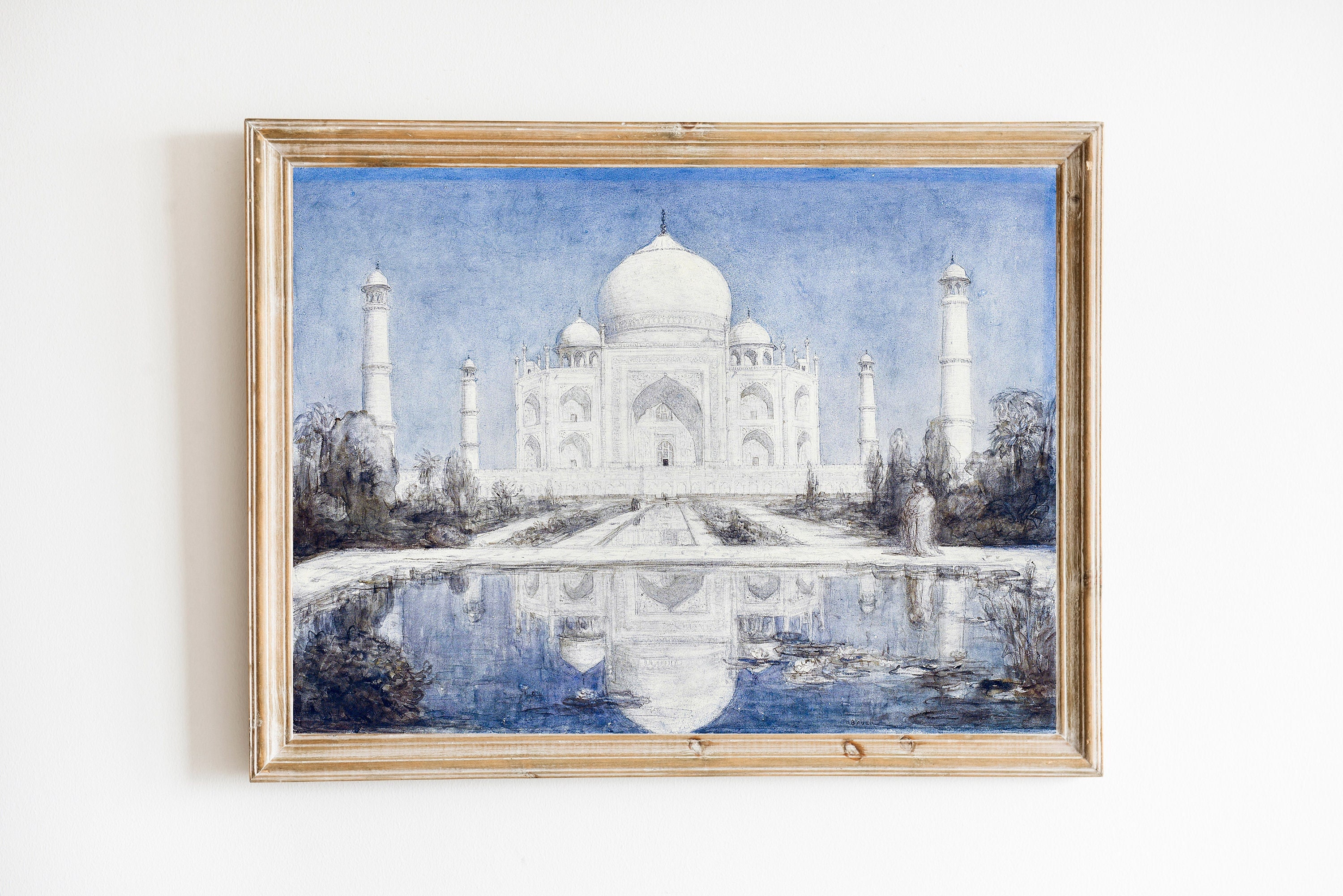 Taj Mahal Blueprint