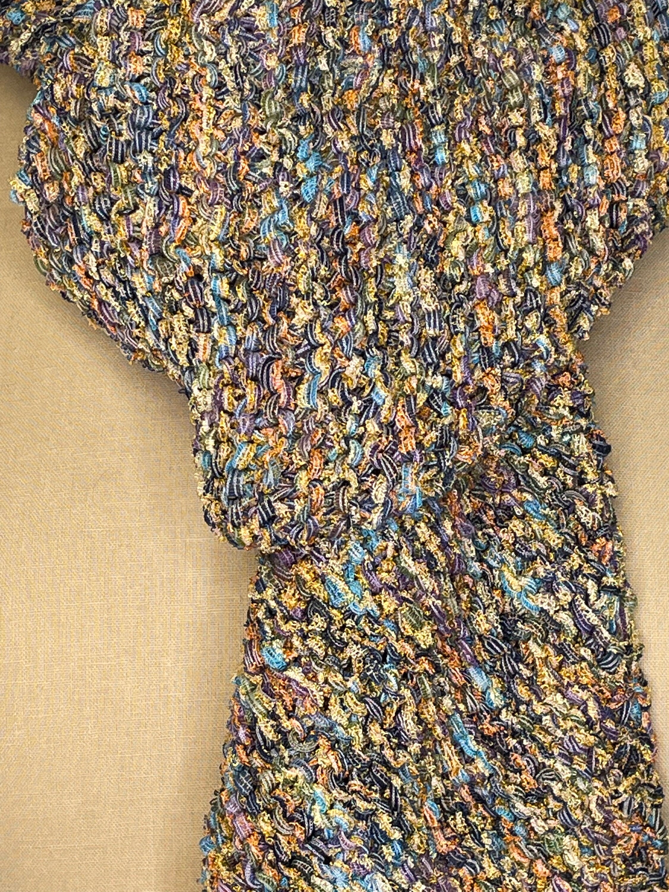 Diagonal Garter Stitch Rectangular Scarf - Etsy