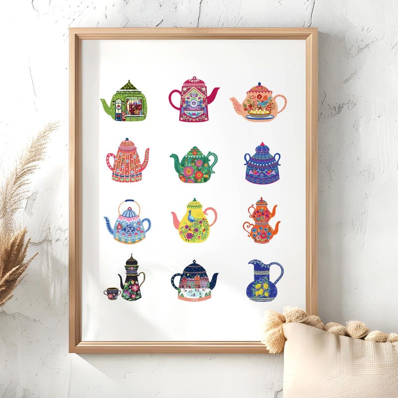 Maximalist Teapots - Etsy