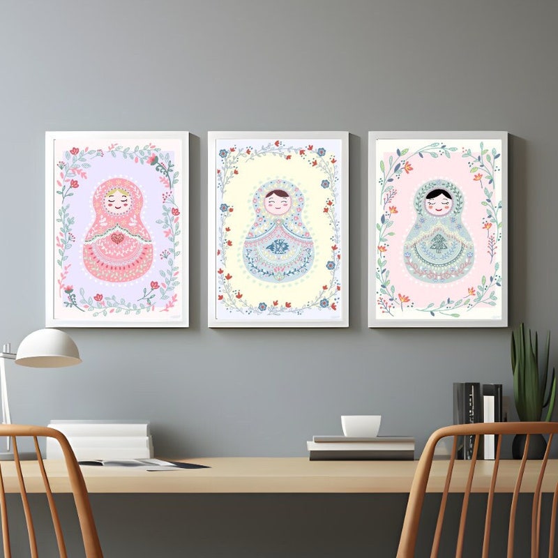 Matryoshka Print - Etsy