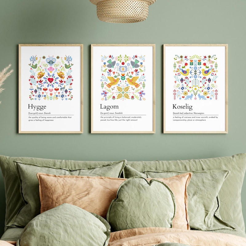 Scandinavian word for 7 - Etsy.de