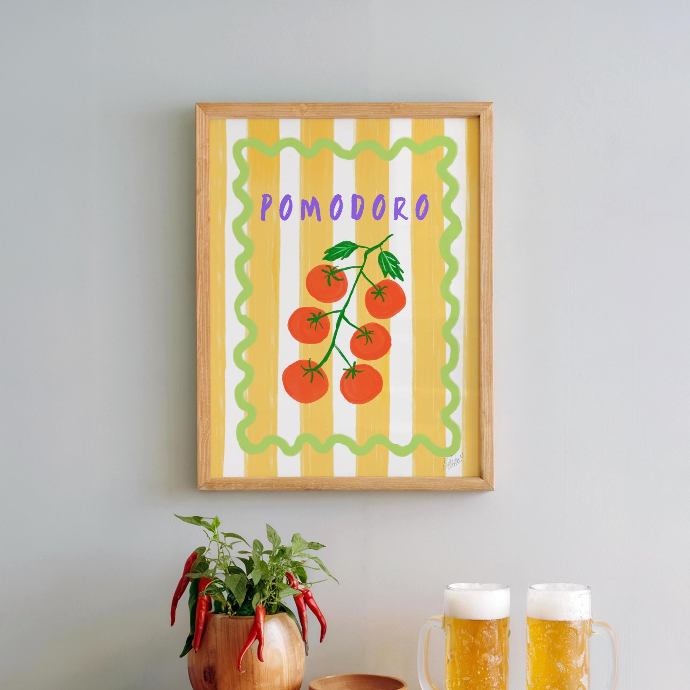 Italy Fruit Gallery Wall Set of 4 Prints, Botanical Fruit Art, Italian ...