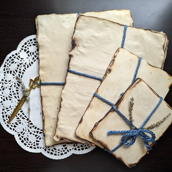 Tea Stained Paper - Etsy