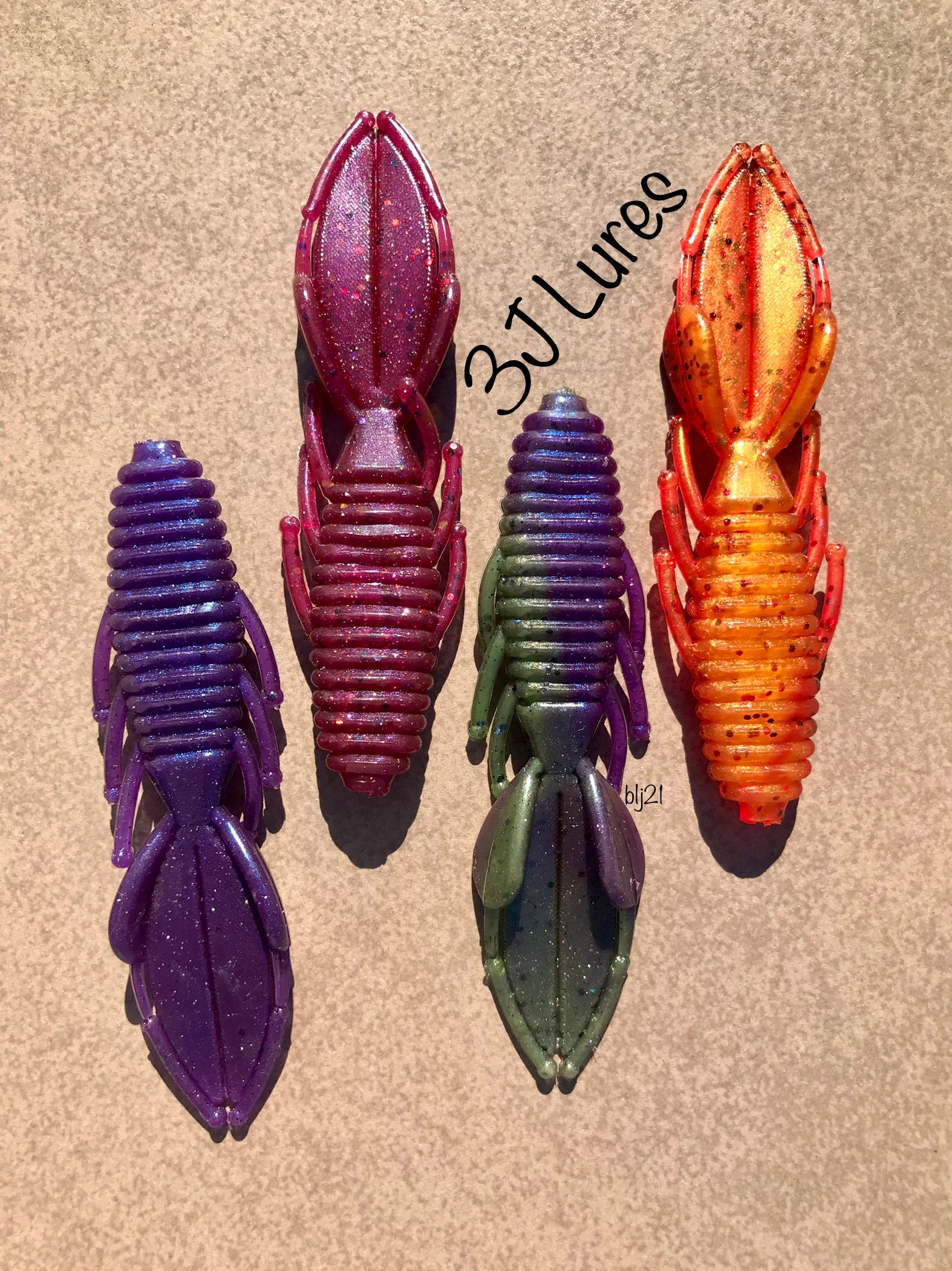 Random Surprise 4 Inch Creature Bug Bait Lure Soft Plastic - Etsy