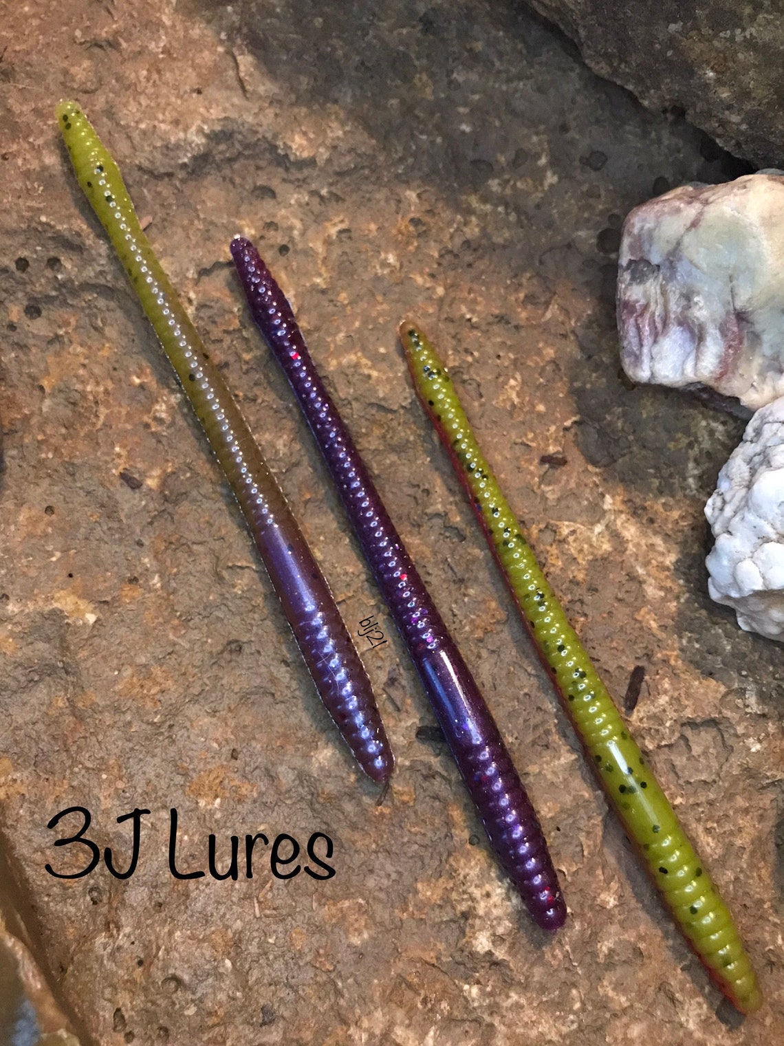 4.75 Inch Custom Handmade Creature Finesse Worm Soft Bait Plastic - Etsy