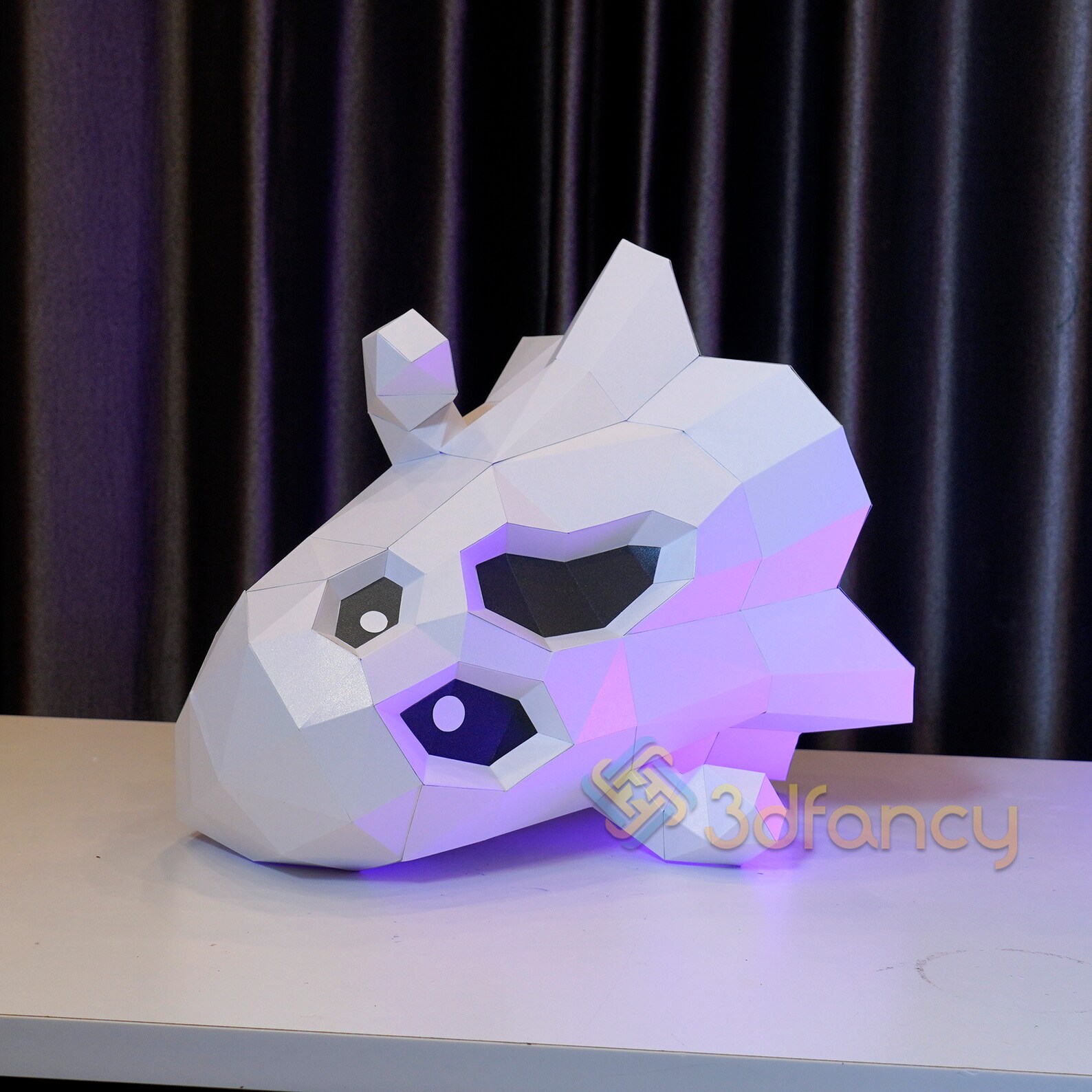 Ghost Papercraft PDF, SVG, Silhouette Studio Template for Creating 3D ...