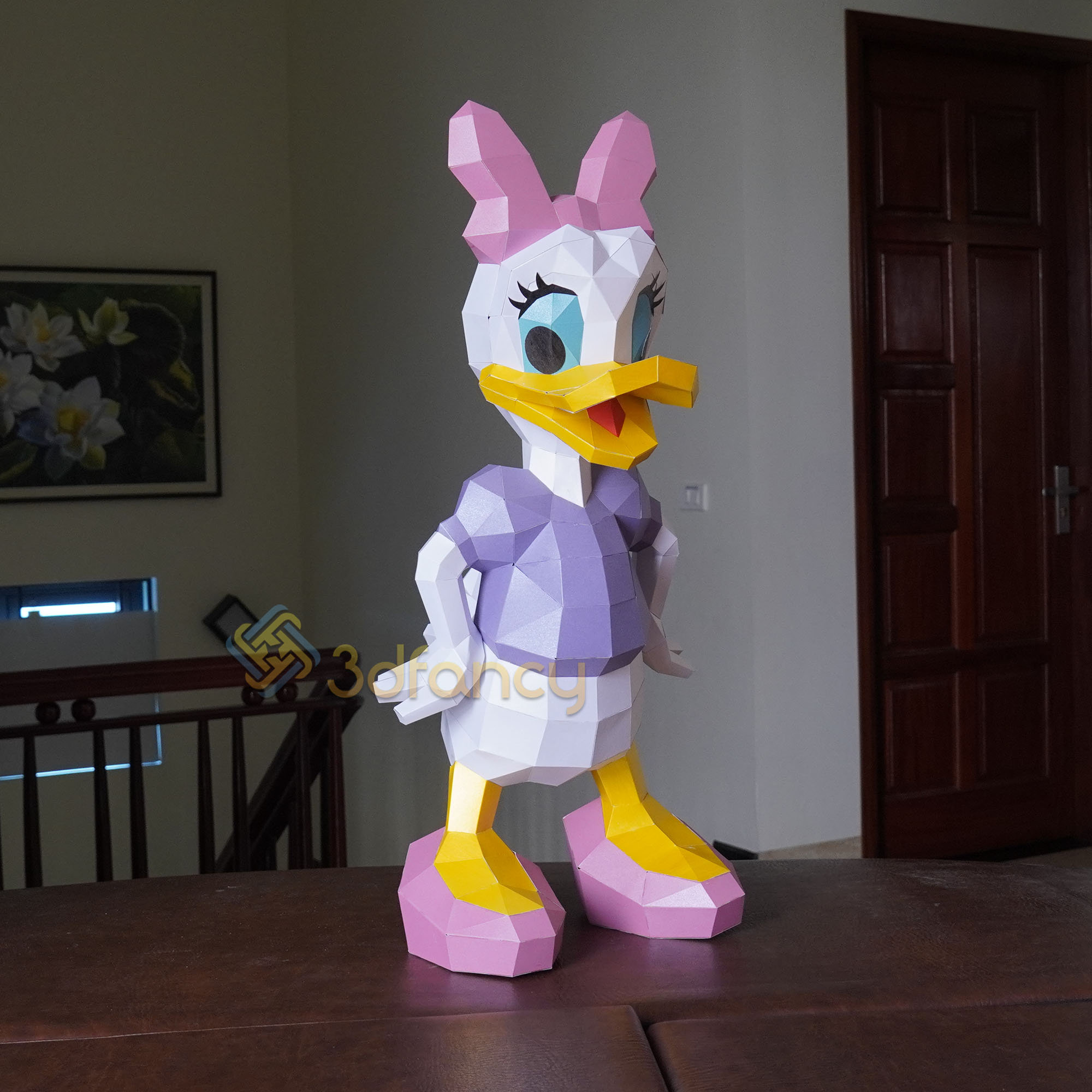 Donald Duck Papercraft & Daisy Duck Paper Craft PDF Printers, SVG ...