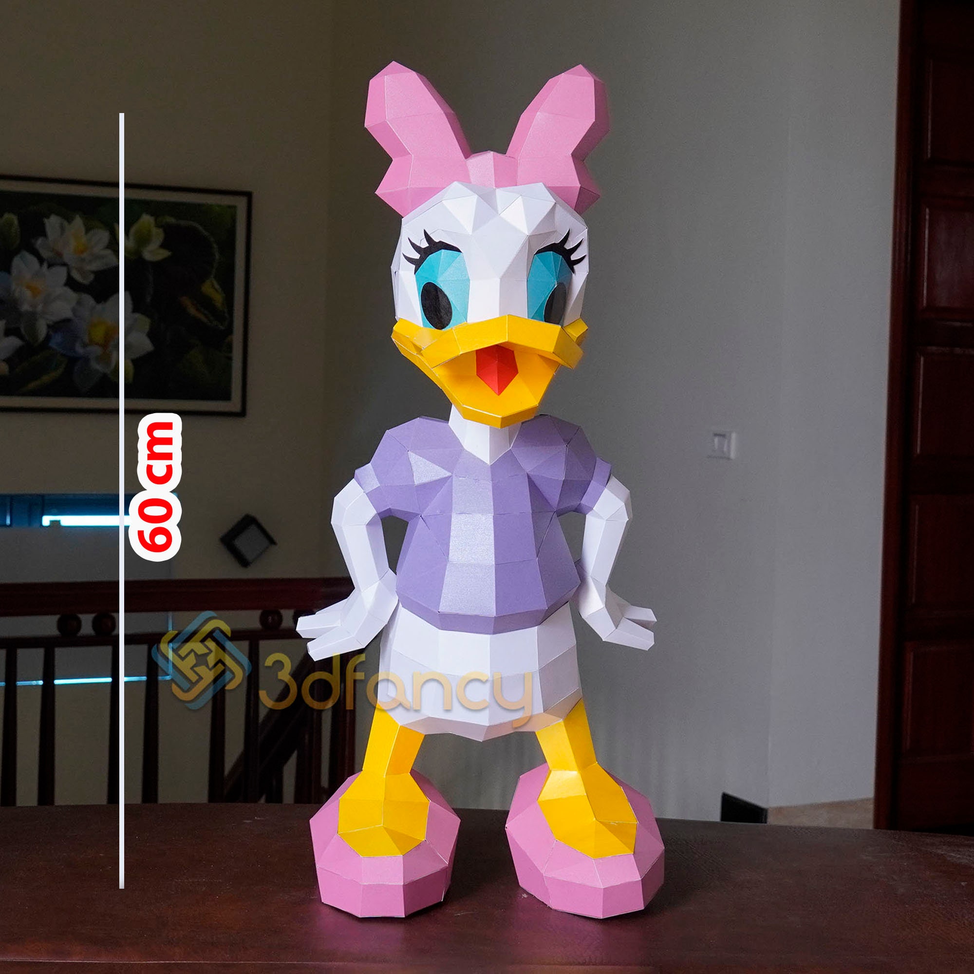 Donald Duck Papercraft & Daisy Duck Paper Craft PDF Printers, SVG ...