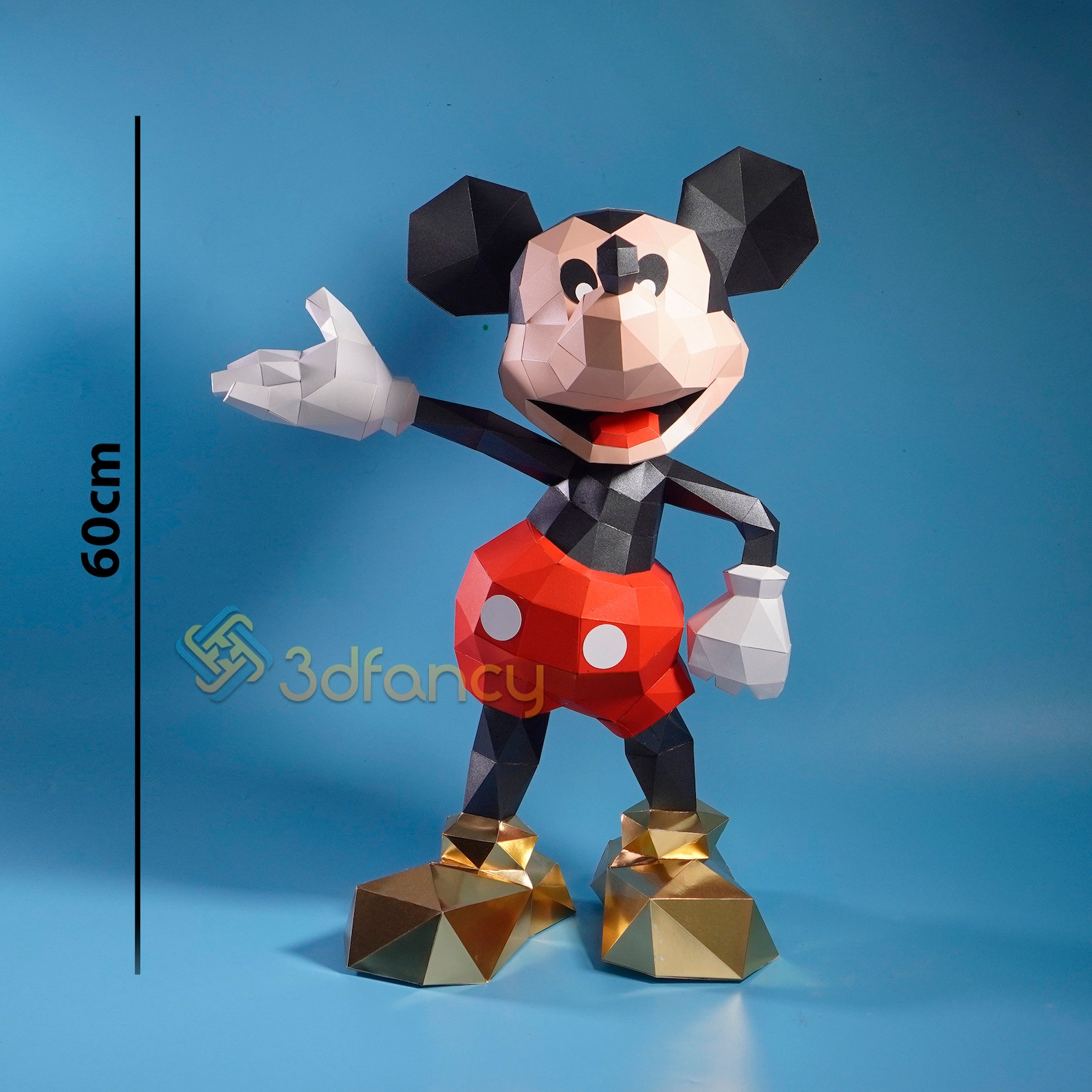 Mickey Mouse Papercraft Minnie Mouse PDF Printers Origami SVG - Etsy