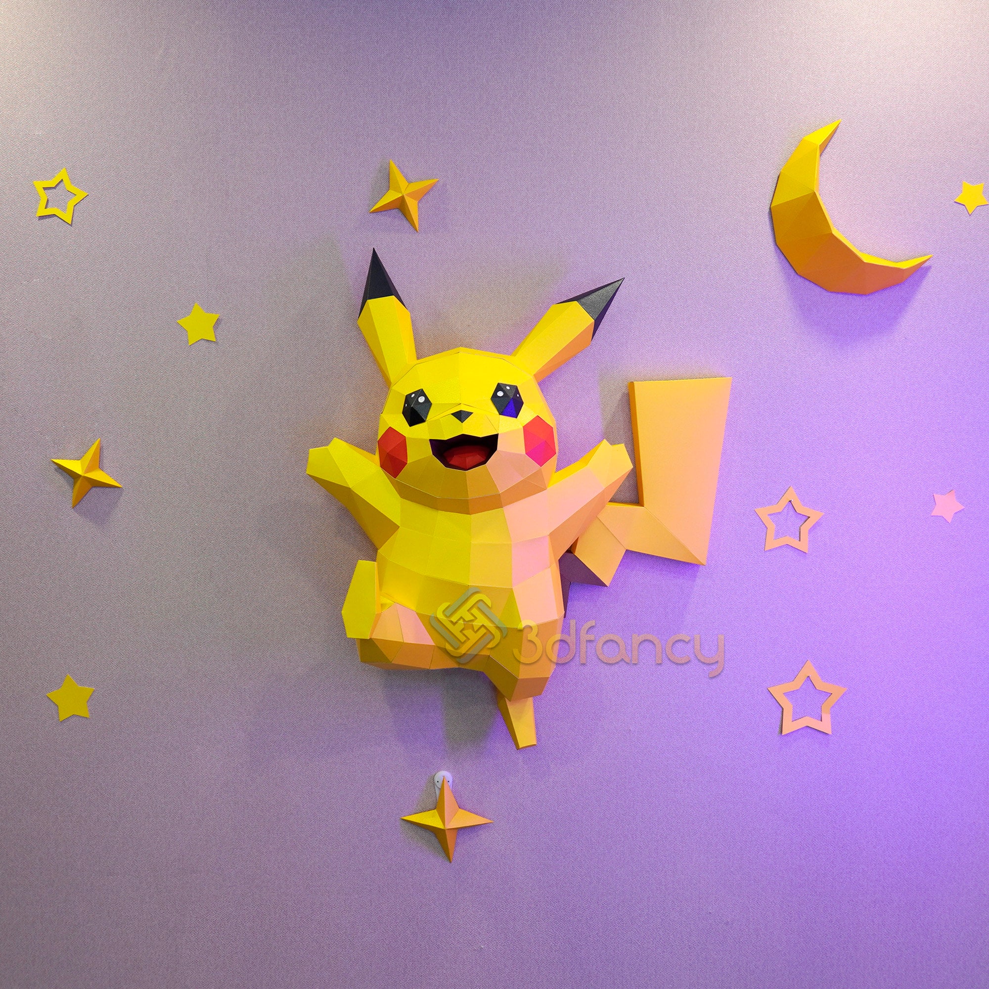 Papercraft Pokemon Pikachu