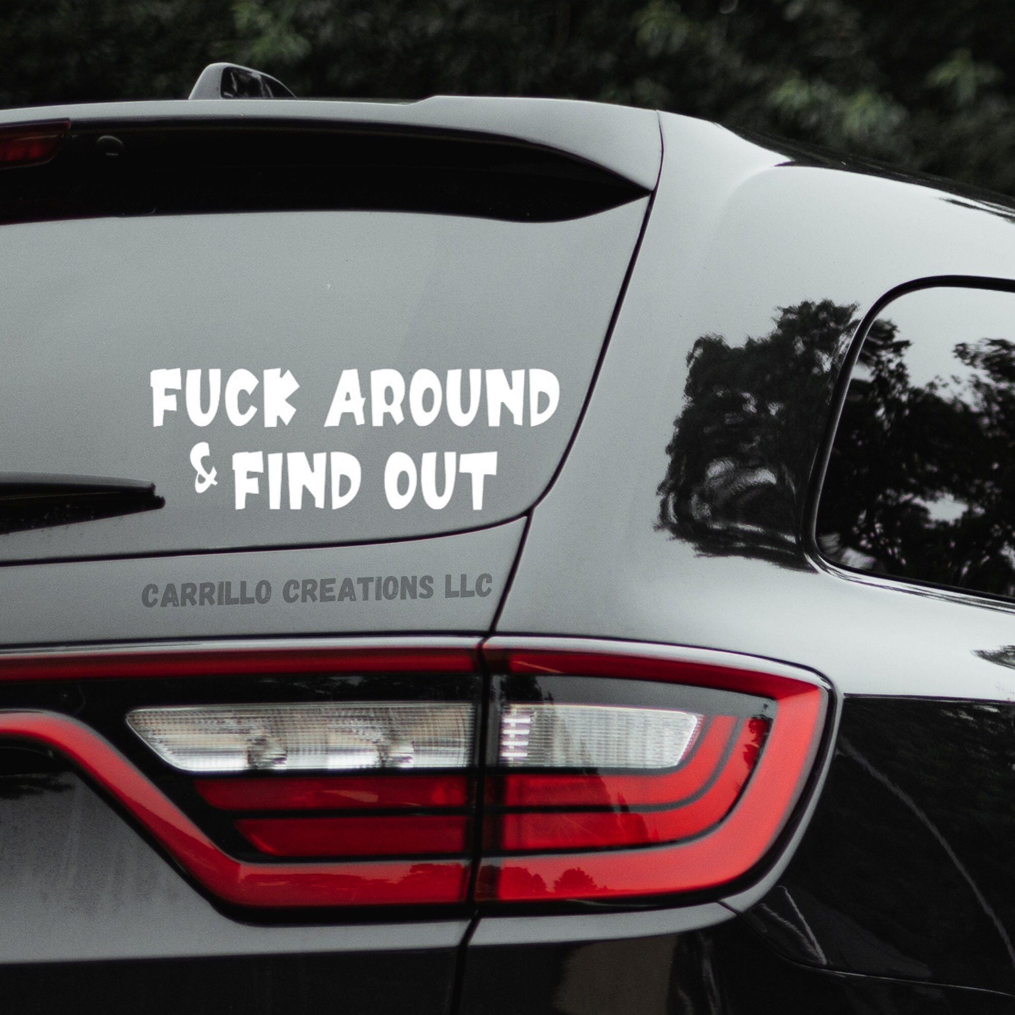 FAFO Car Decal Bumper Sticker Water Bottle Laptop Car - Etsy