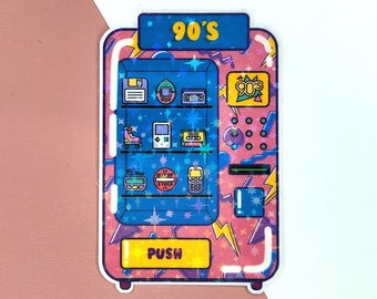 90s Vending Sticker - Etsy
