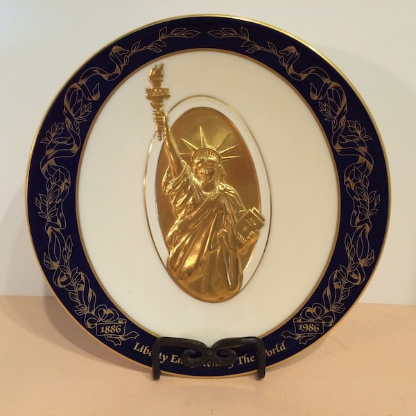 Statue of Liberty Plate - Etsy