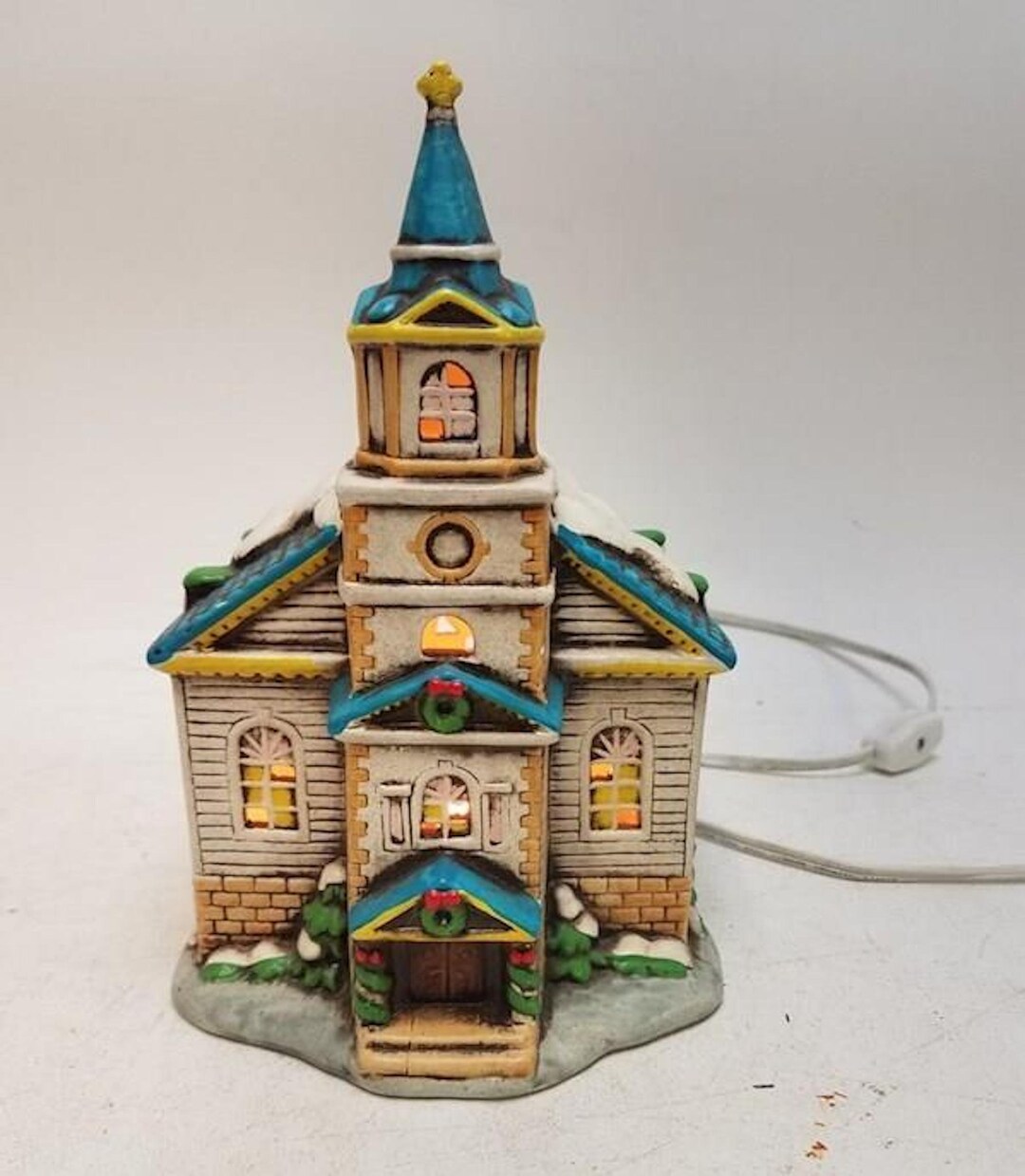 1986 Geo. Z. Lefton Colonial Village Hand-painted Bisque - Etsy