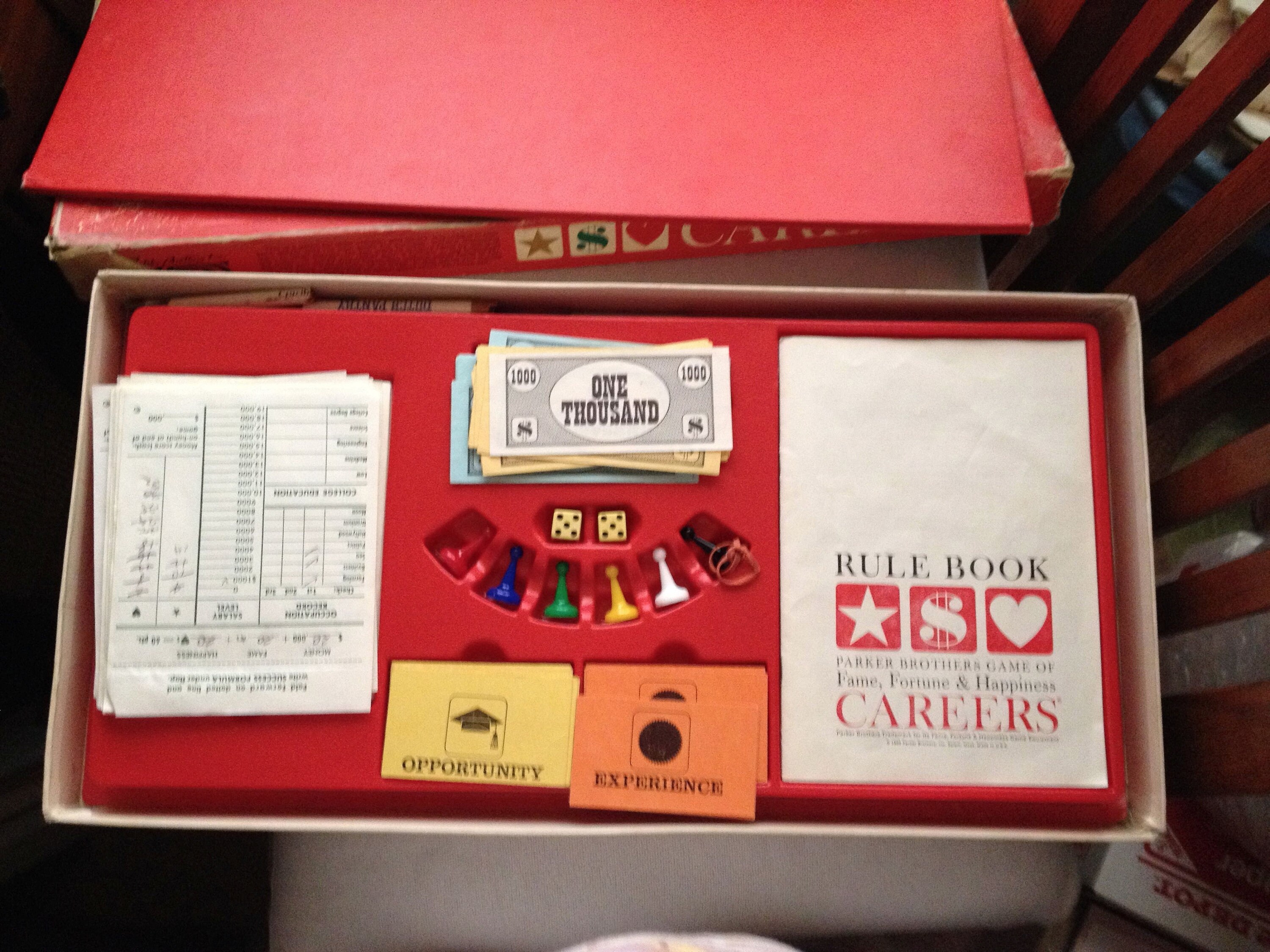 1965 Careers Board Game by Parker Brothers (VIOB) - Etsy