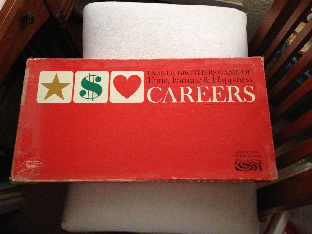1965 Careers Board Game by Parker Brothers (VIOB) - Etsy