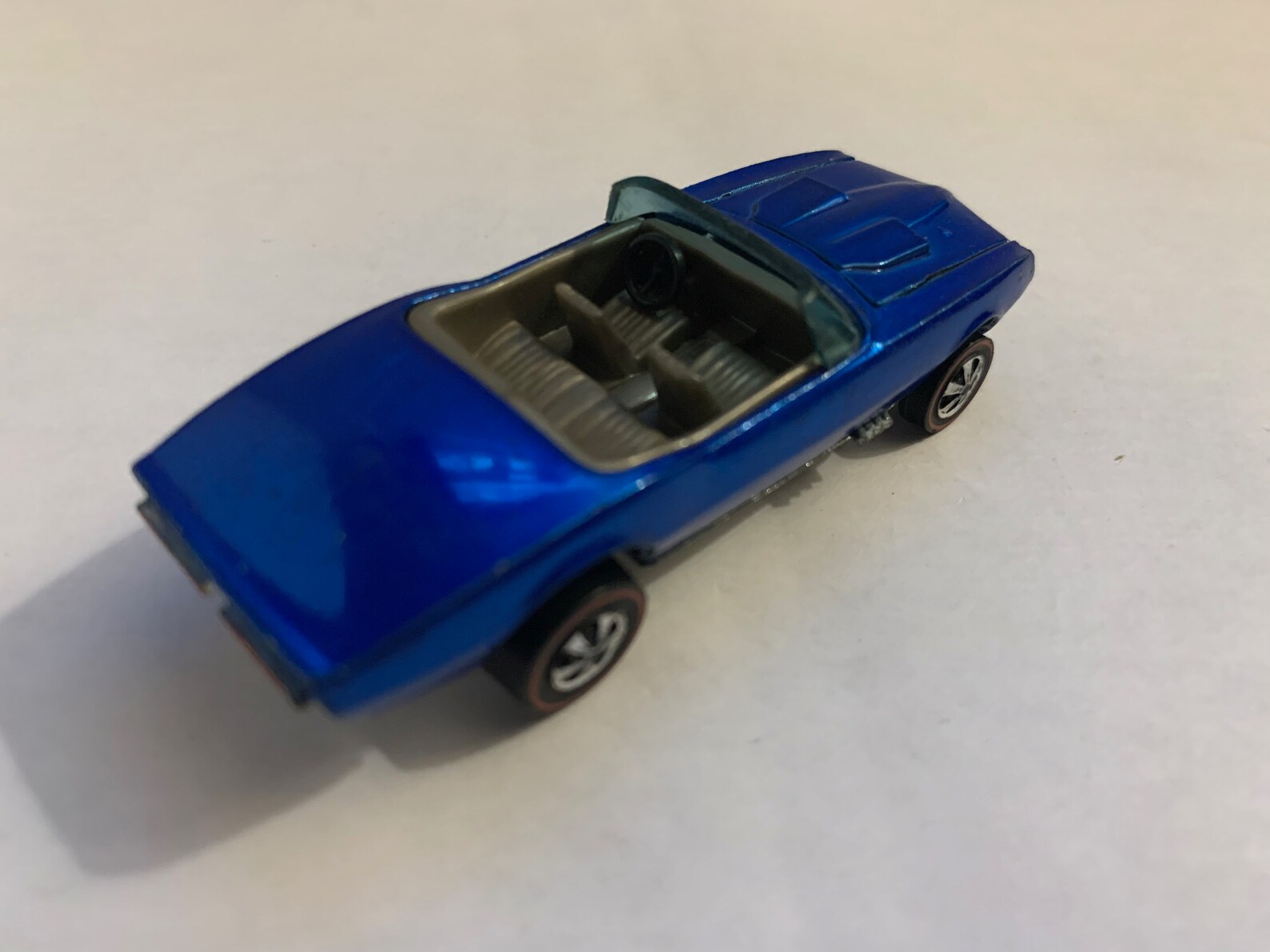 1968 Mattel Hot Wheels Redline Custom Firebird in Blue - Etsy