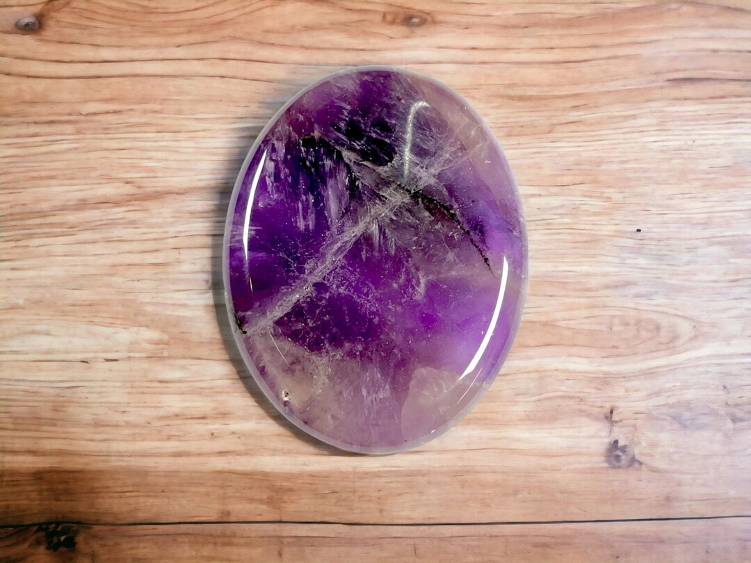 Worry Stones, Anti-stress Pebbles, Thumb Stone, Amethyst Anti-anxiety ...
