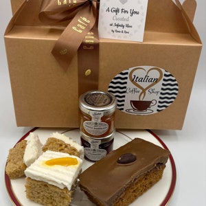 Quirky ITALIAN COFFEE Hamper Mini Coffee Gift Box Gift for Her Gift for ...