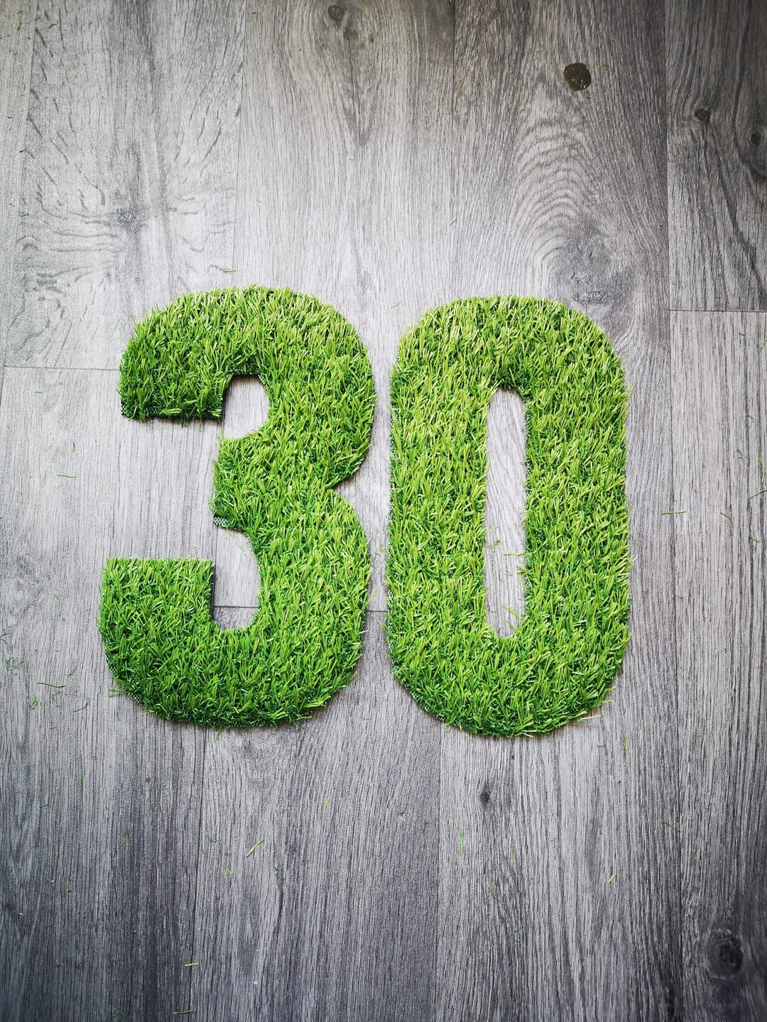 Any Number - Artificial Grass Words, Garden Sign, for Home and Garden ...