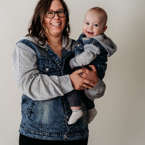 Matching Mommy and Me Denim Jackets - Etsy