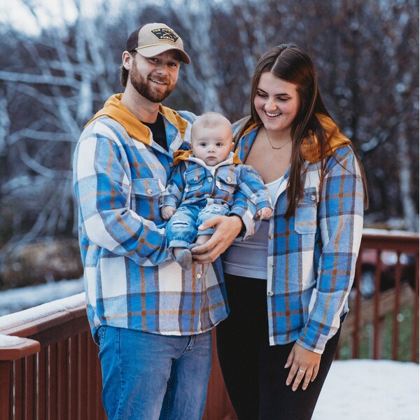 Matching Flannels Mom and Son - Etsy
