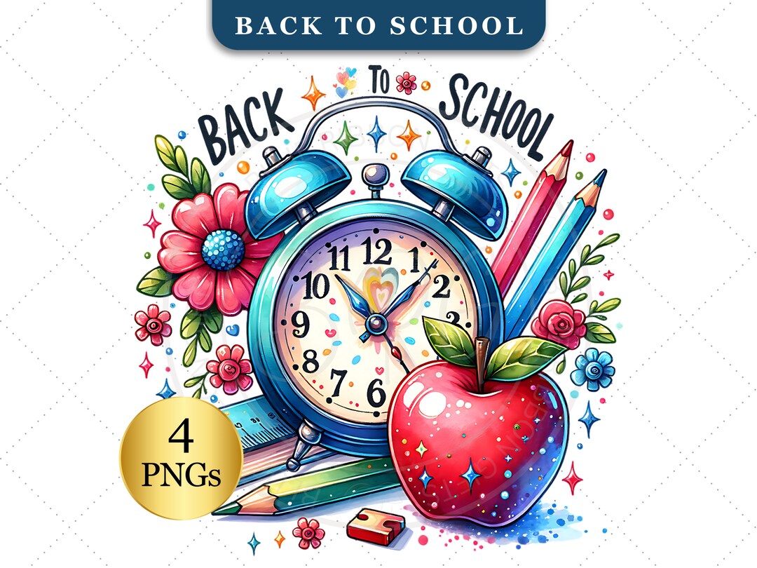 Teacher Clipart Bundle, Back to School PNG, Teaching is a Work of Heart ...